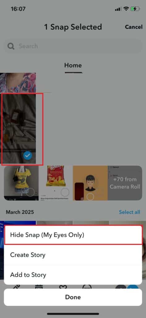 What is My Eyes Only on Snapchat and How to Use It – TechCult