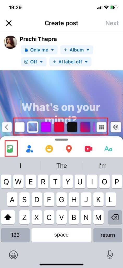 How to Add Custom Backgrounds to a Facebook Post – TechCult