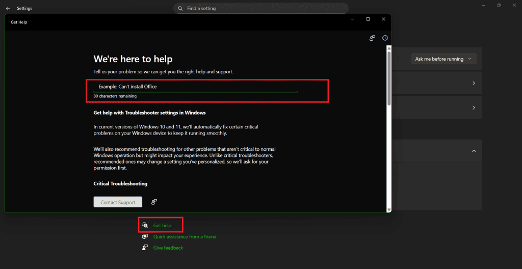 How to Get Help in Windows 11 – TechCult