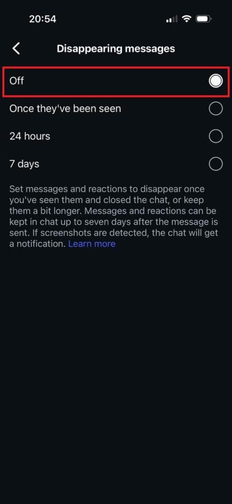 How to Turn Off Disappearing Messages on Instagram – TechCult